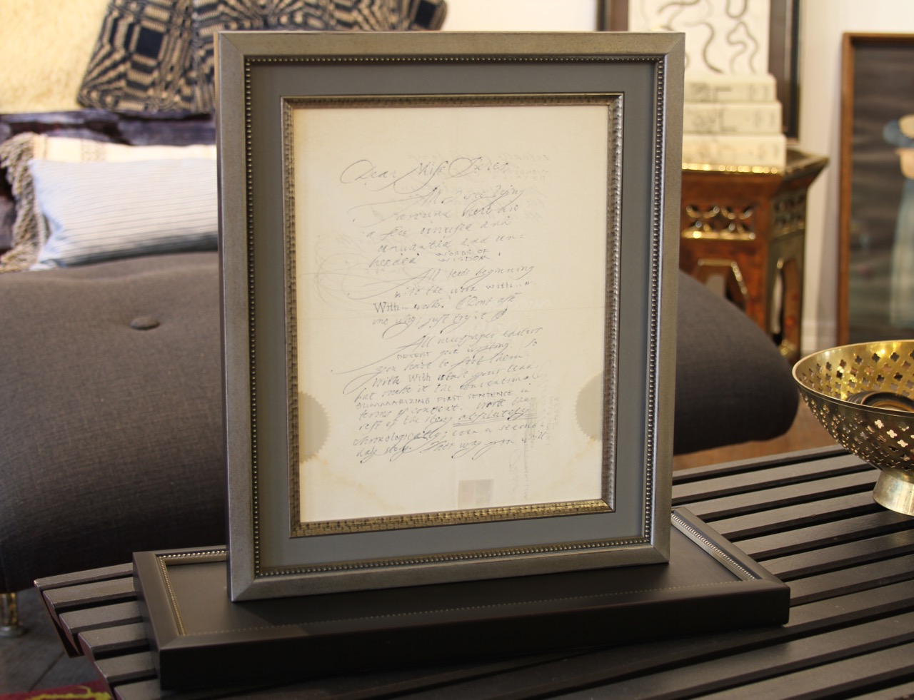 Two Sided Letter – Alley Gallery